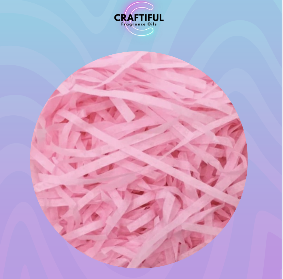 Light Pink Shredded Tissue Paper – Craftiful Fragrance Oils